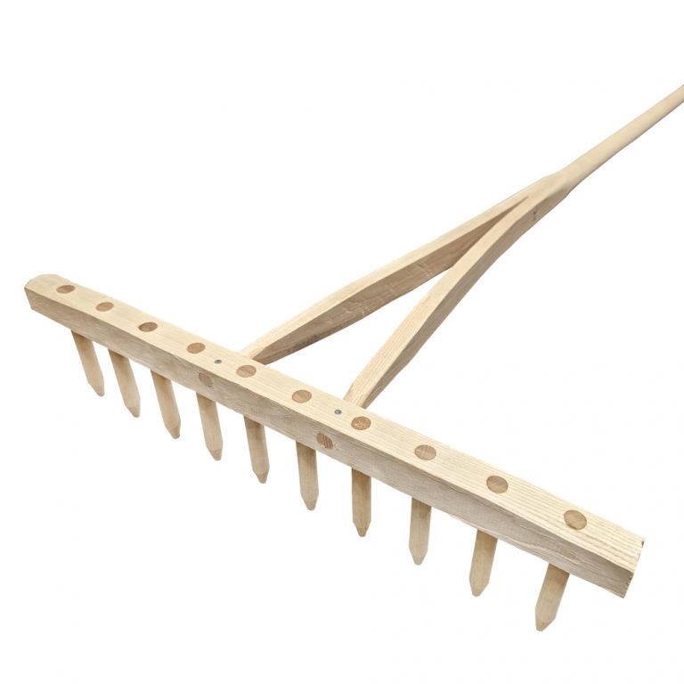 Wooden Hay Rake | Dryspell Irrigation Solutions