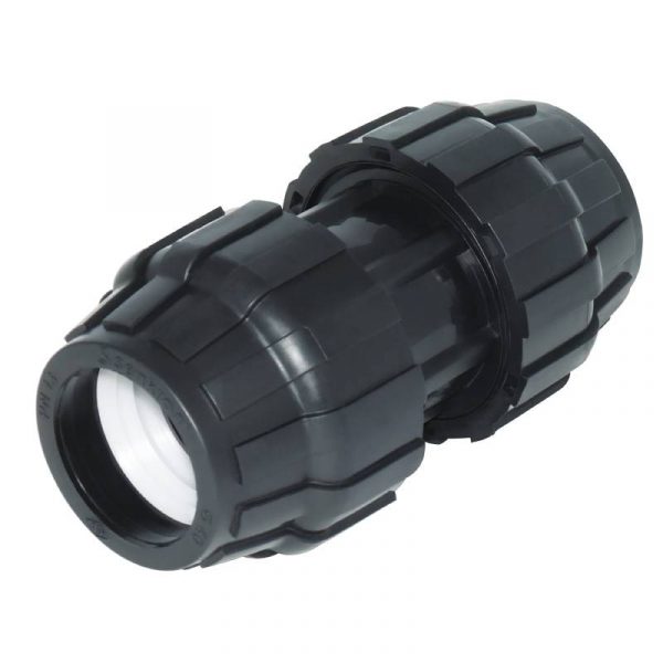 Compression Straight Coupling | Dryspell Irrigation Solutions